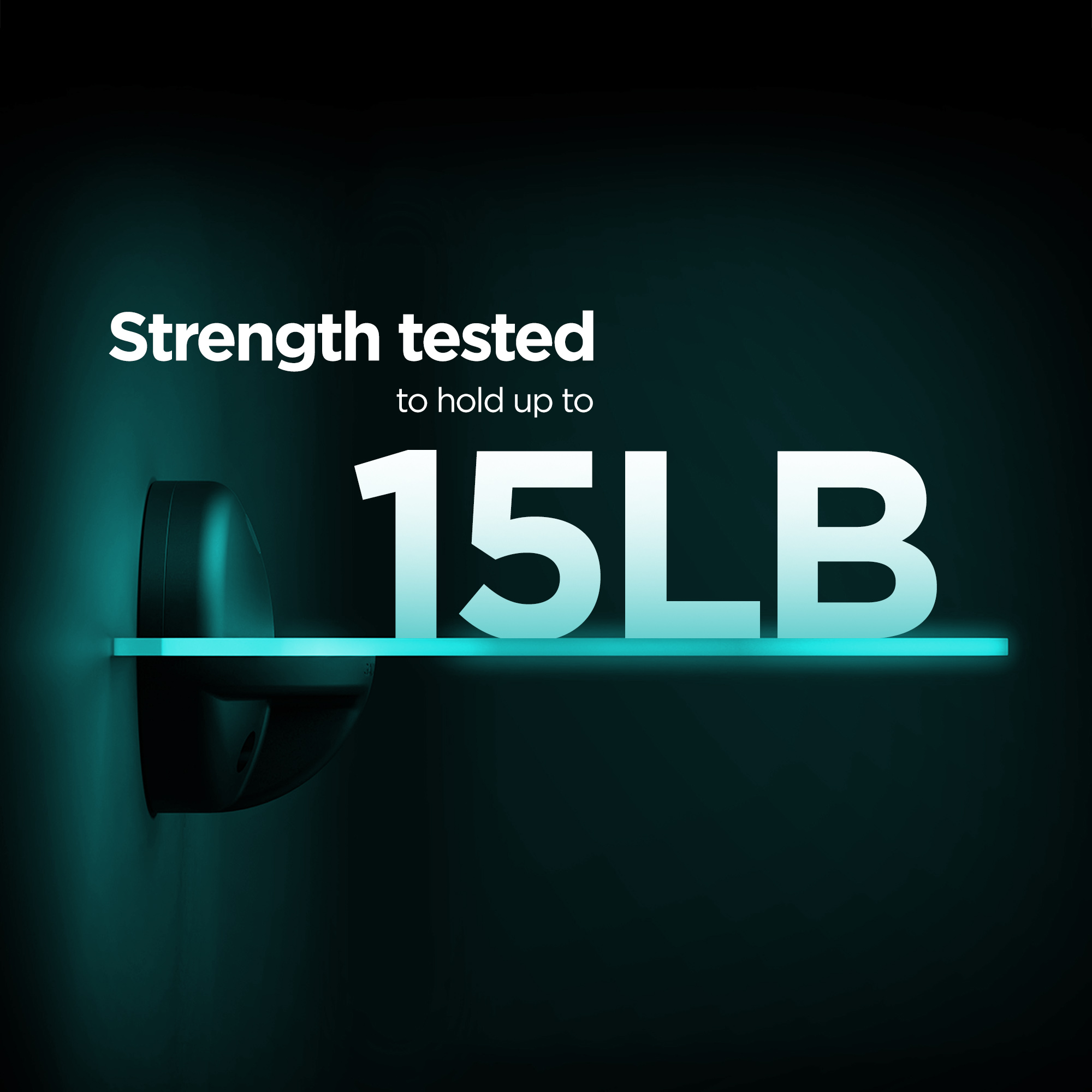 Galvanox Drink LED Floating Wall Shelf - Galvanox