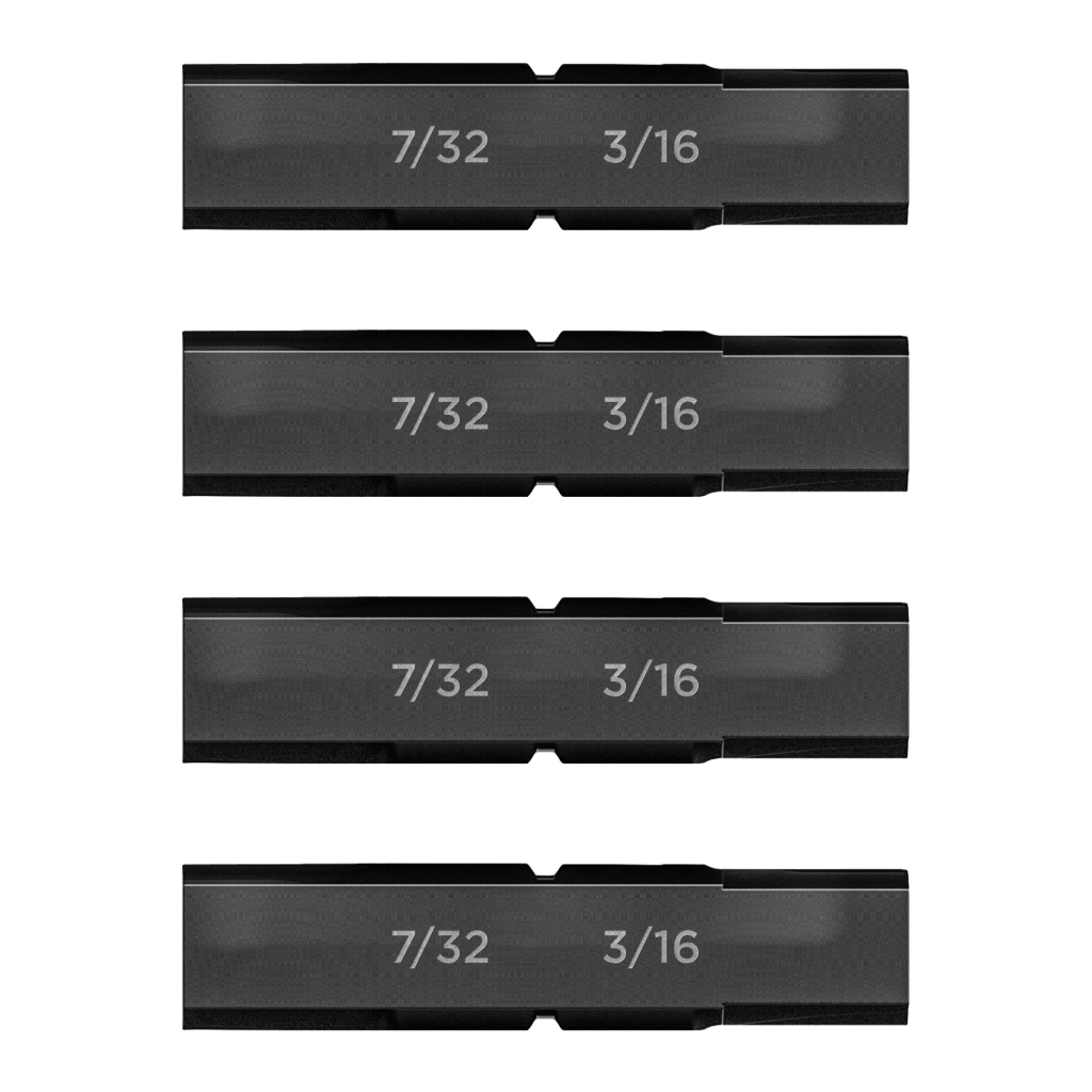 Galvanox Hex 7/32" - 3/16" Double Sided Screwdriver Replacement Bits ...