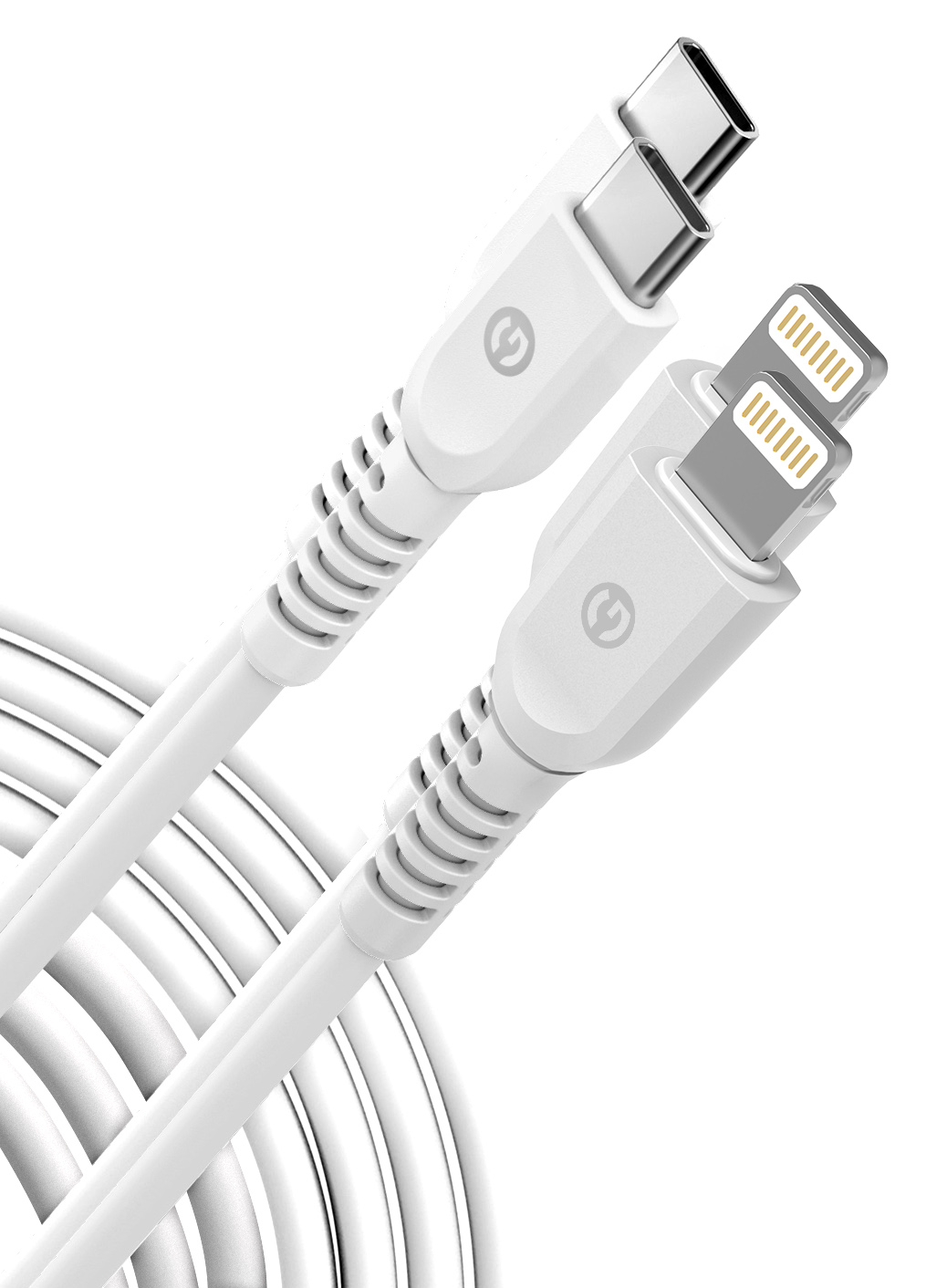 Lightning to USB-C 10 ft Cable - 2 Pack - Galvanox